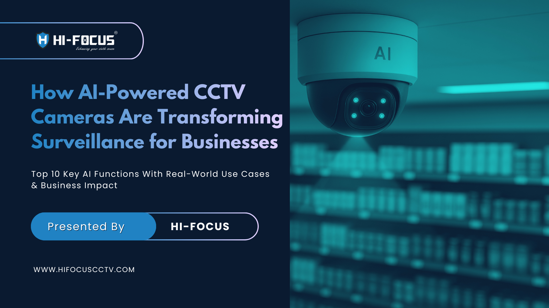 AI-Powered CCTV for Businesses in India | HI-FOCUS | HiFocus