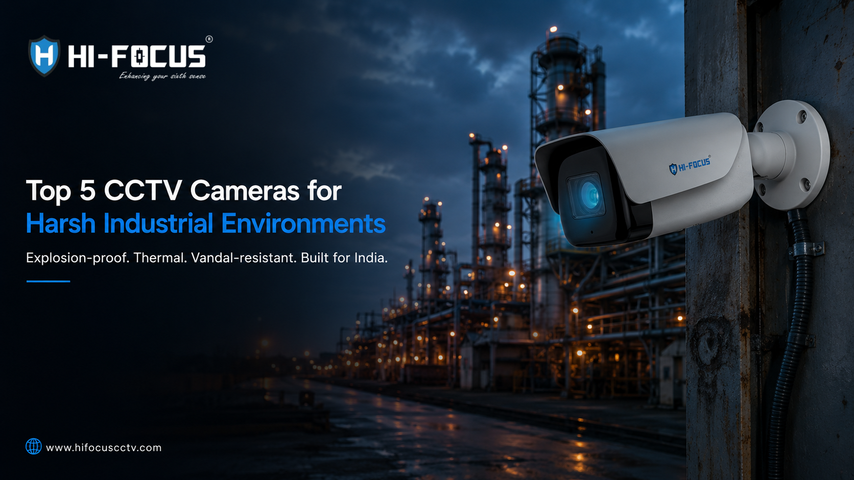 Top 5 CCTV Cameras for Harsh Industrial Environments | HiFocus | Hi-FOCUS