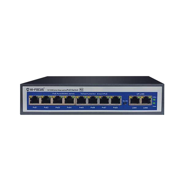 8 PORT AI POE-SWITCH | HiFocus