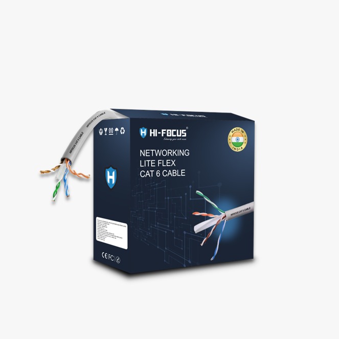 CAT-6 Flex lite Cable 305M (Indoor) | Hi-FOCUS